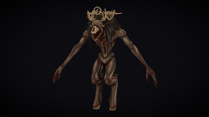 Wendigo 3D models - Sketchfab