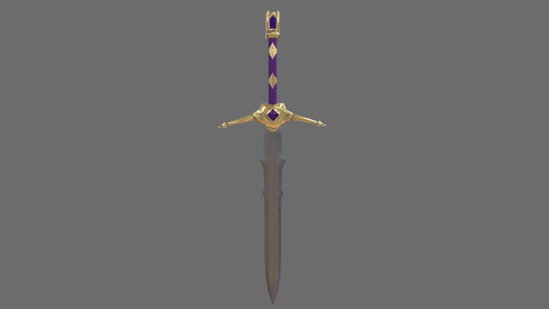 Sword Based Off My "For Honor" Character - 3D model by Oakley Holloway ...