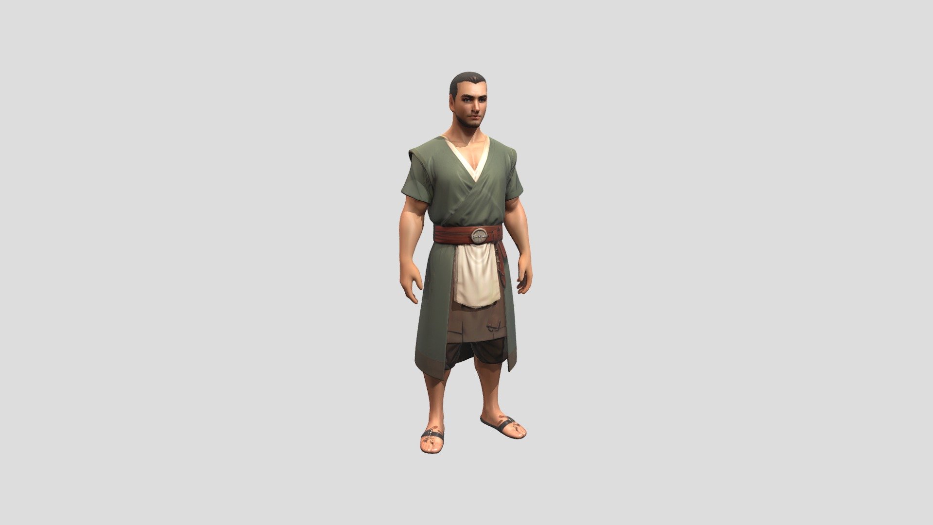 Ancient Character - Download Free 3D model by illustros [b37c06b ...