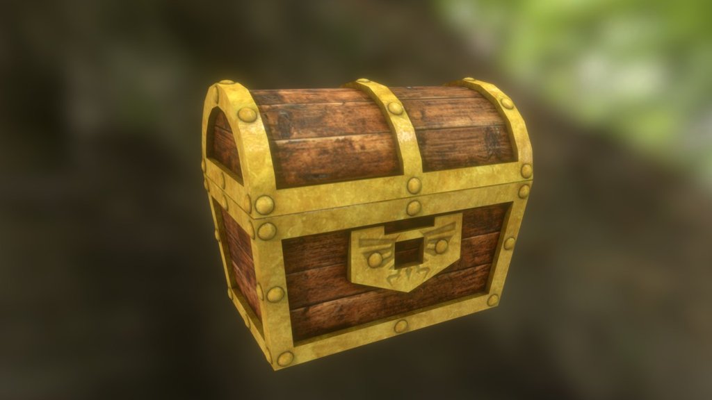 Treasure Chest - 3D model by luisgomezmoreno [b37c9ac] - Sketchfab