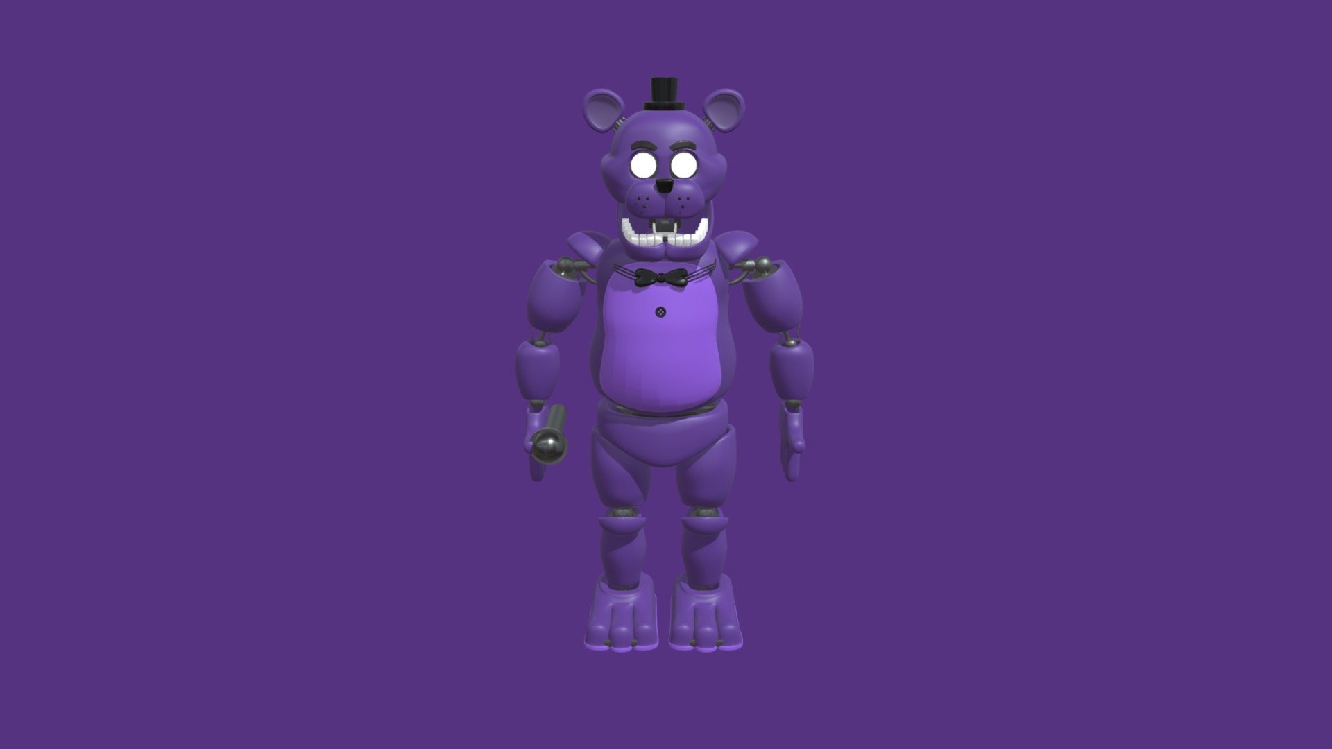 Subject Shadow Freddy (Post Shift 2) - Download Free 3D model by Kae ...