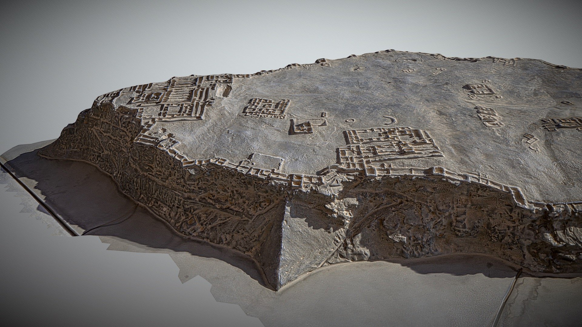 Masada Model Model - Download Free 3D model by tscheer [b37edc2 ...