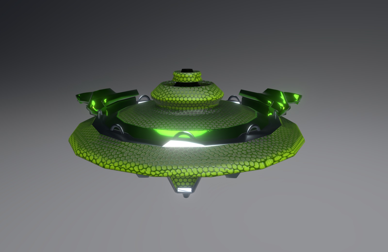 UFO - Download Free 3D model by Chris Russell (@chris.russ) [b37f2de ...