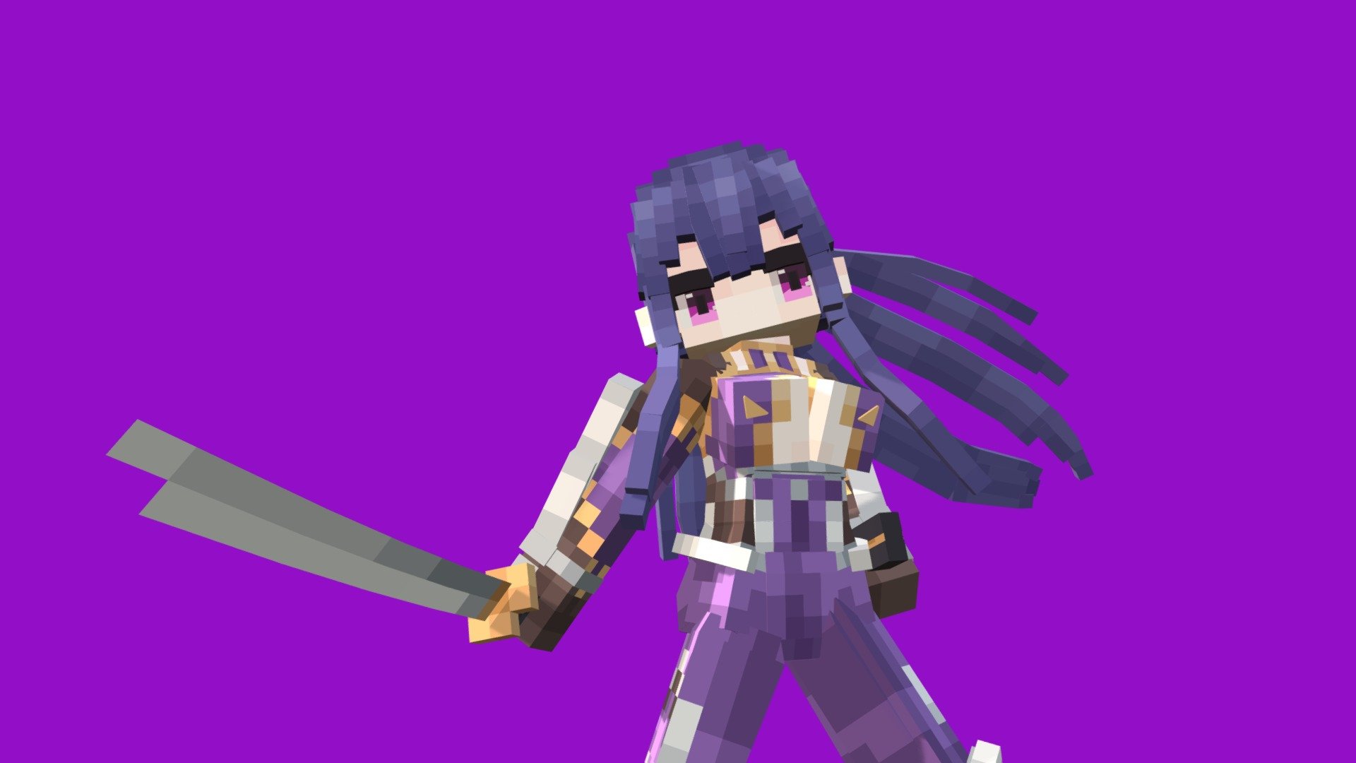 Taimanin Rinko_akiyama - 3D model by omomomo [b38054a] - Sketchfab