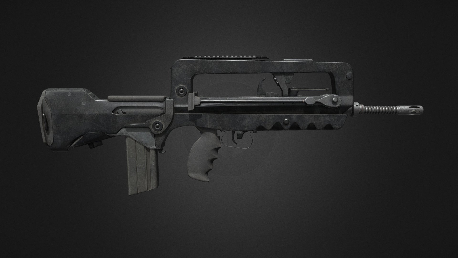 Famas F1 - "French Foreign Legion" Mod - 3D model by drakoliche ...