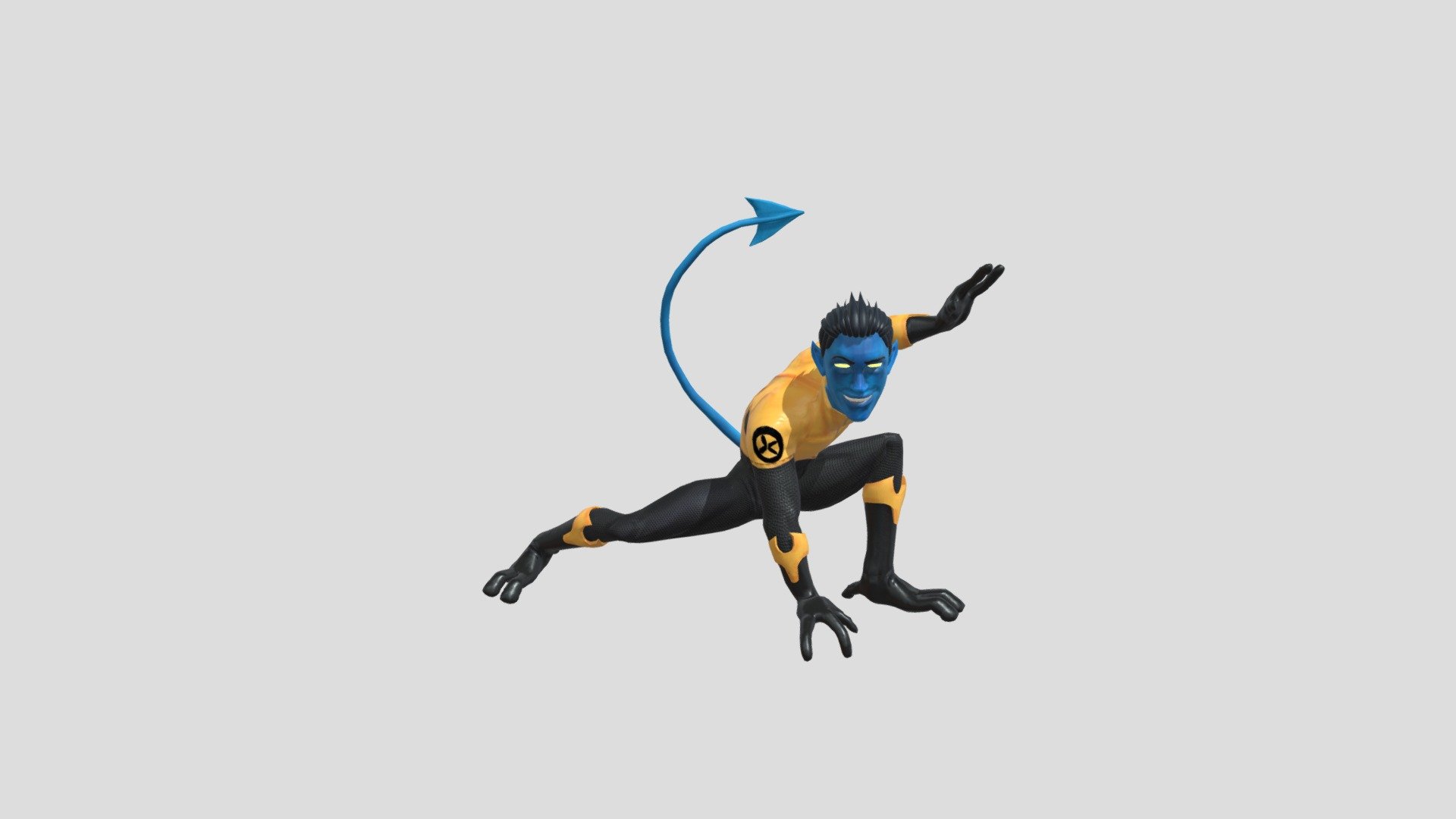 Nightcrawler - X-Men: The New Animated Series - 3D model by SamAlbro ...
