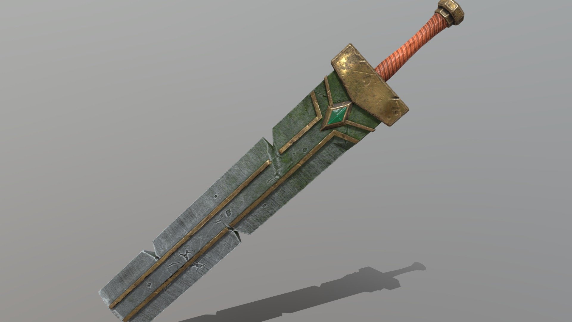GreatSword_1 - Buy Royalty Free 3D model by Lu Long zhang ...