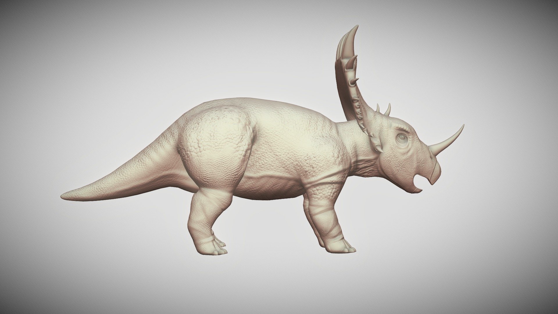 Styracosaurus - 3D model by MojanMJ [b382fe2] - Sketchfab