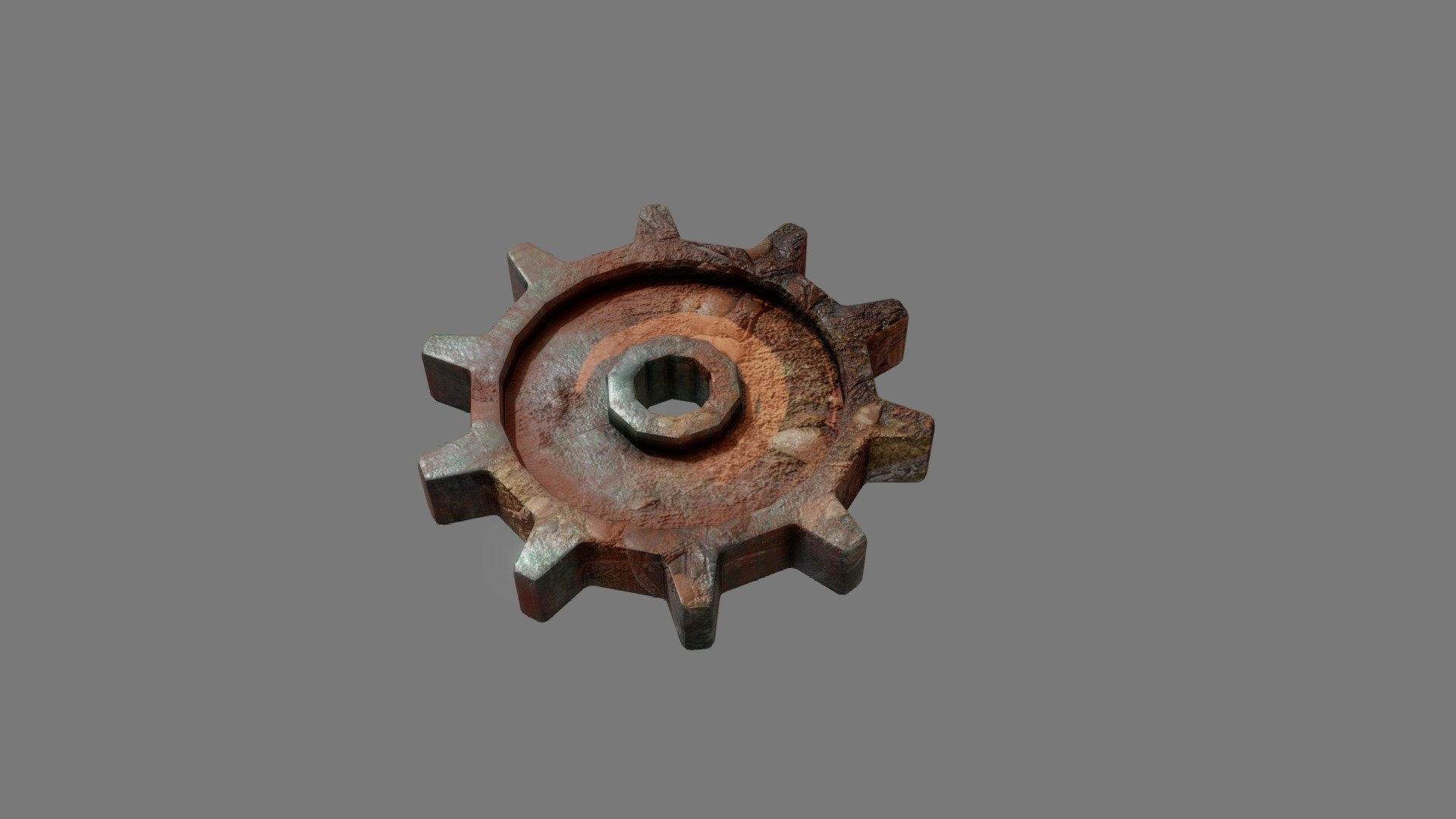 Metal Scrap: Gear Small - Download Free 3D model by Carolina_Choong ...