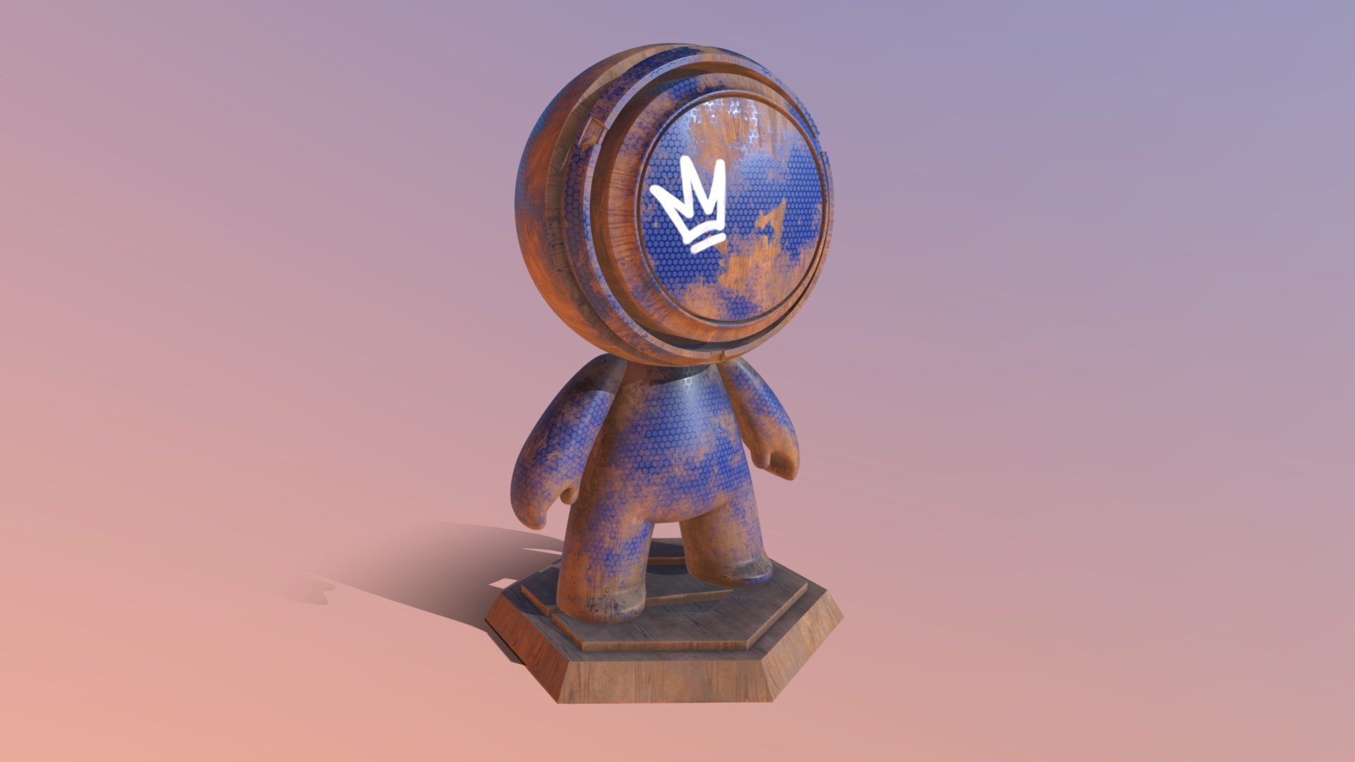 Meet Mat texture test 1 - 3D model by sepp (@seppdegroote06) [b38490b ...