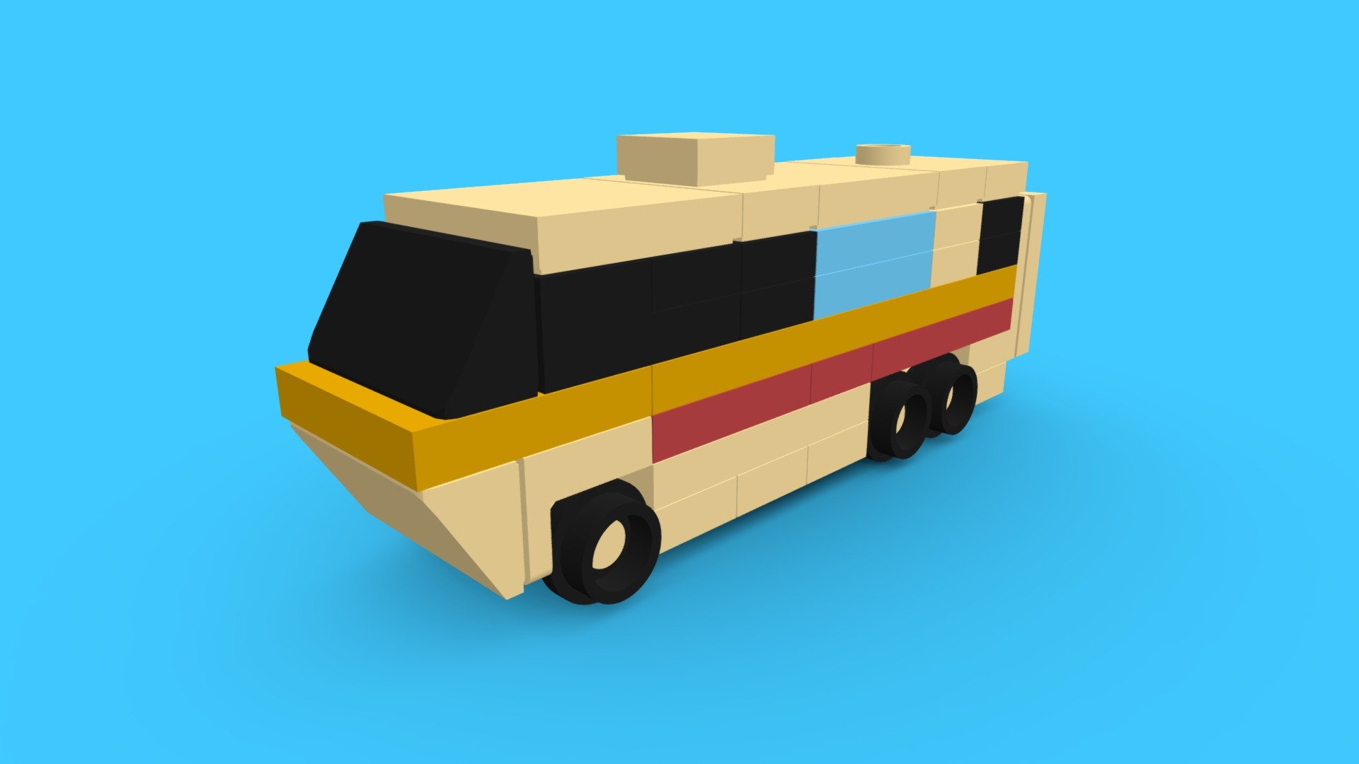 LEGO Anchorman RV MOC [#0279] - 3D model by The Bobby Brix Channel ...