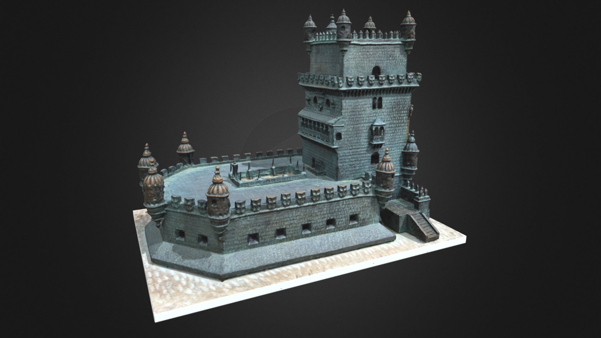 Tour de Belem - Download Free 3D model by pattarrian [b384ed2] - Sketchfab