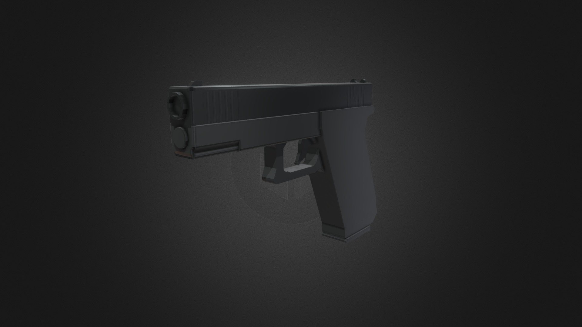 Glock 17 (For Minecraft Vanilla Server) - 3D model by PavelFSN [b385422 ...
