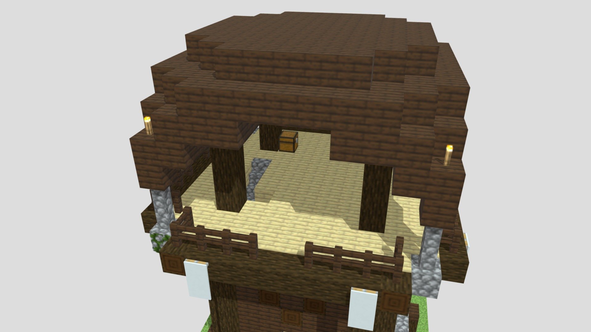 Pillager Outpost – Minecraft - Download Free 3D model by Bully ...
