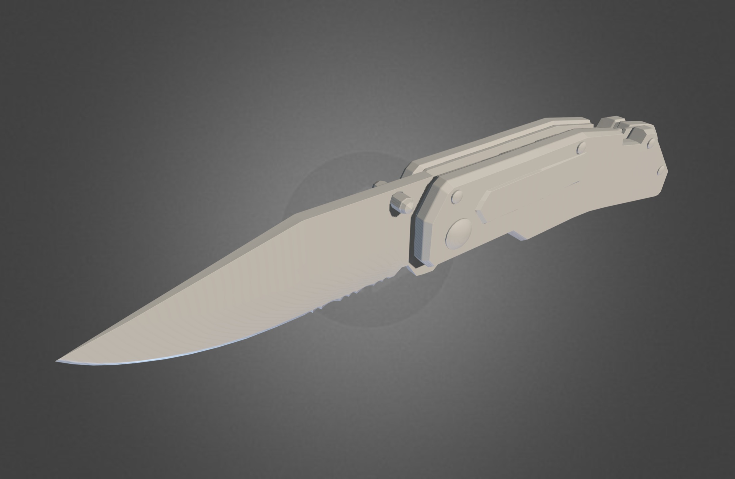Pocket Knife - WIP - 3D model by jechase [b3857f6] - Sketchfab