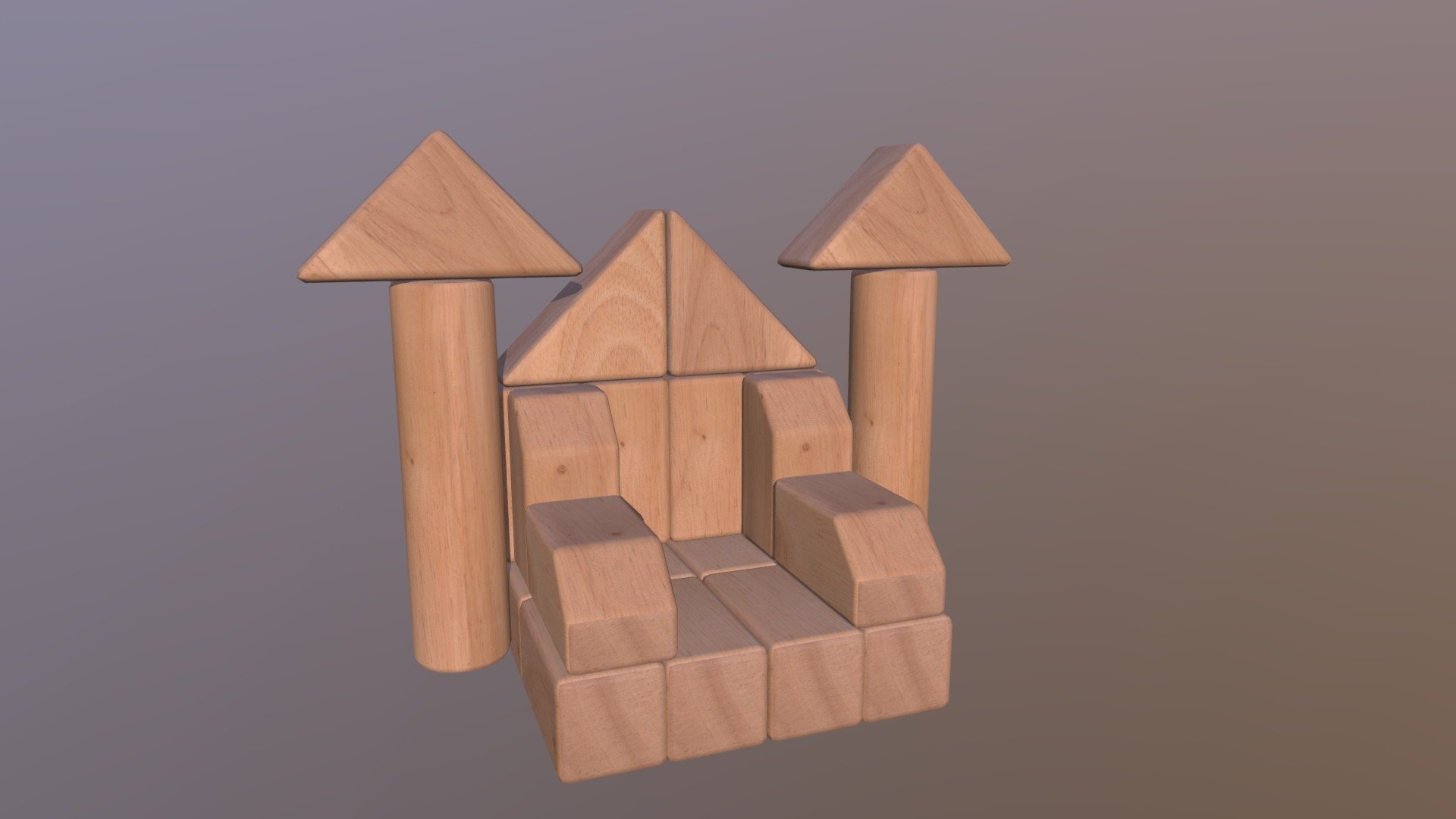 Block Throne - Download Free 3D model by amy3d [b3859d5] - Sketchfab