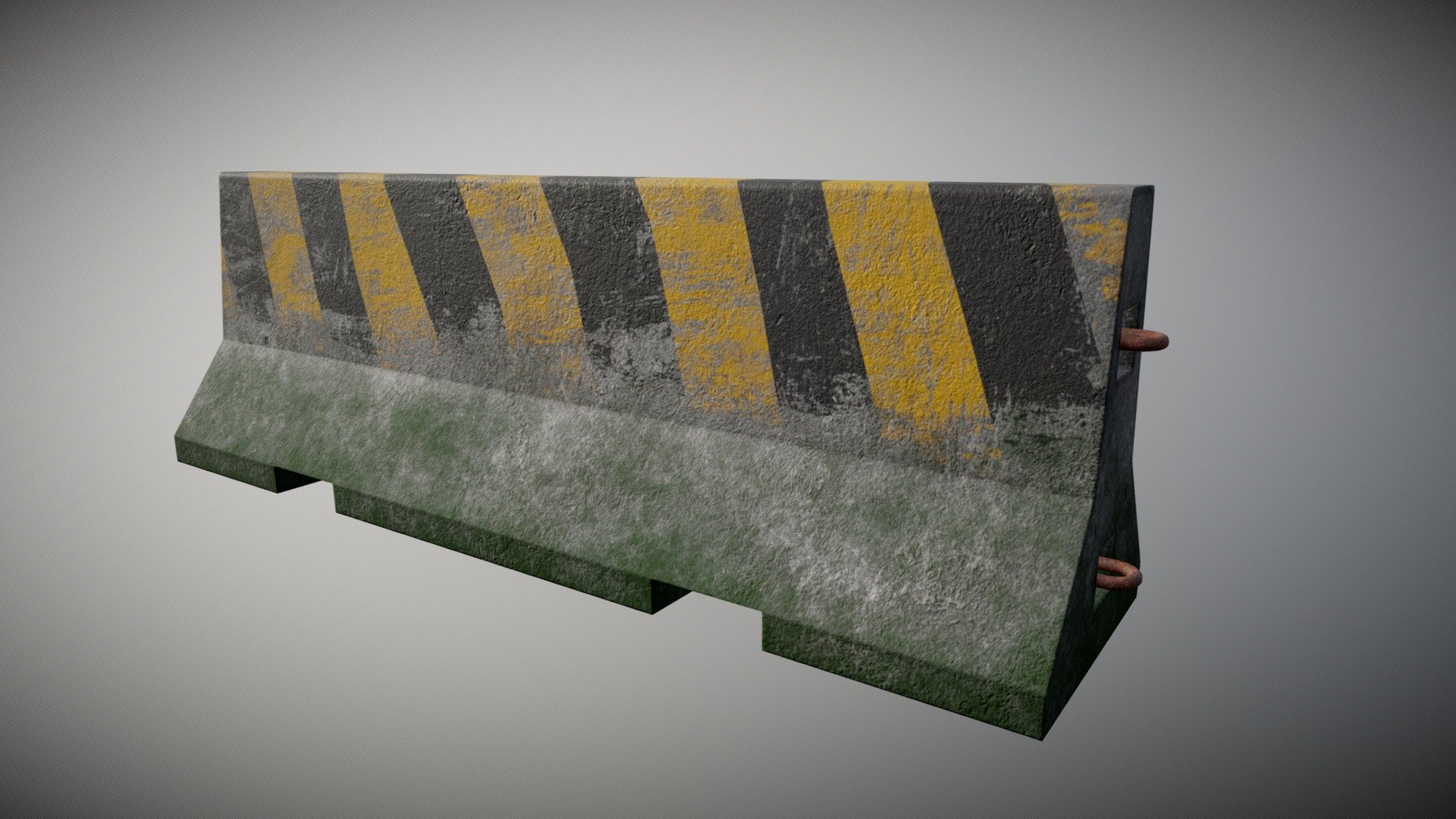 Road block - 3D model by ORST [b385dc7] - Sketchfab