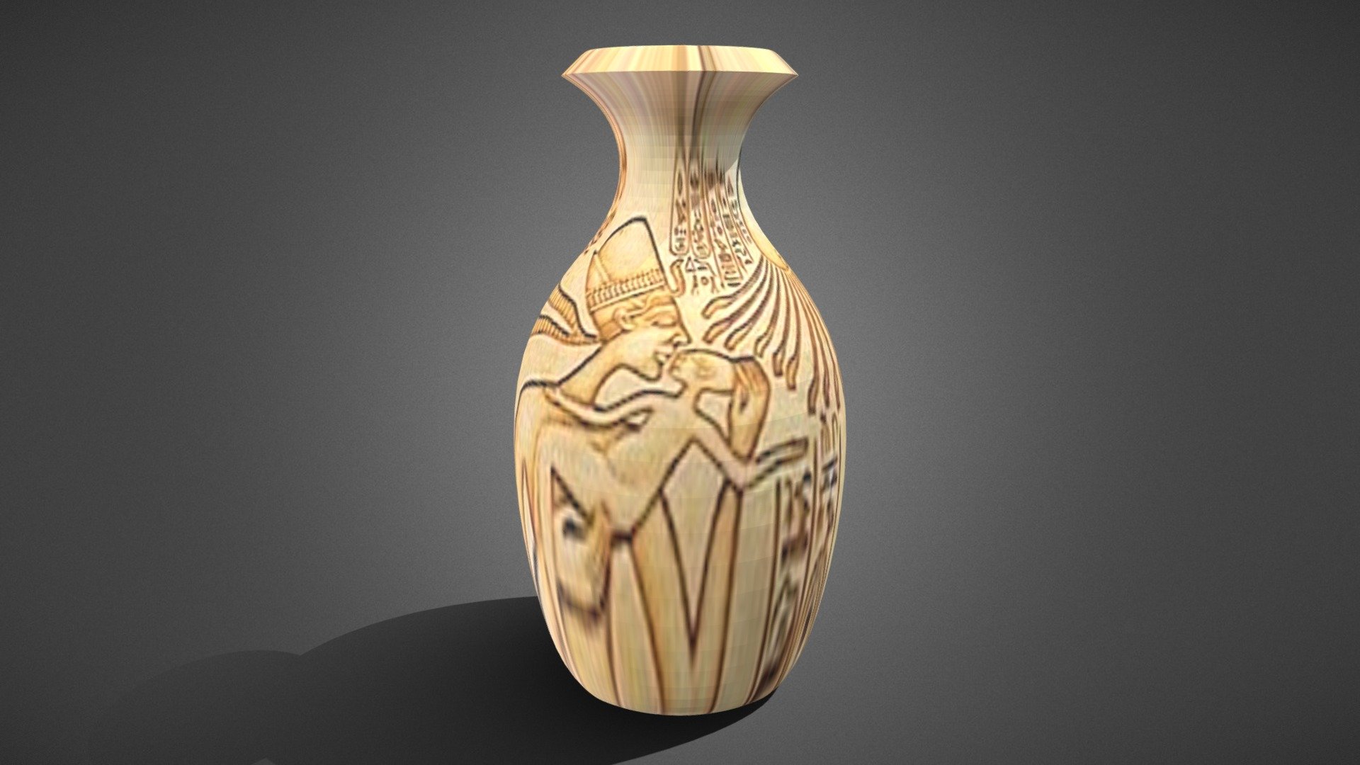 Pharaonic pottery - 3D model by cs (@DevFaisal) [b386aa1] - Sketchfab