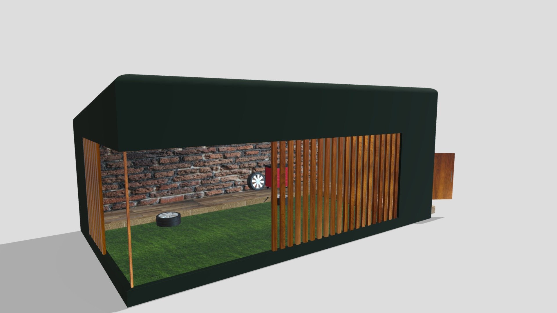 Car Repair Garage - 3D model by Compozip Studios (@CompozipStudios ...