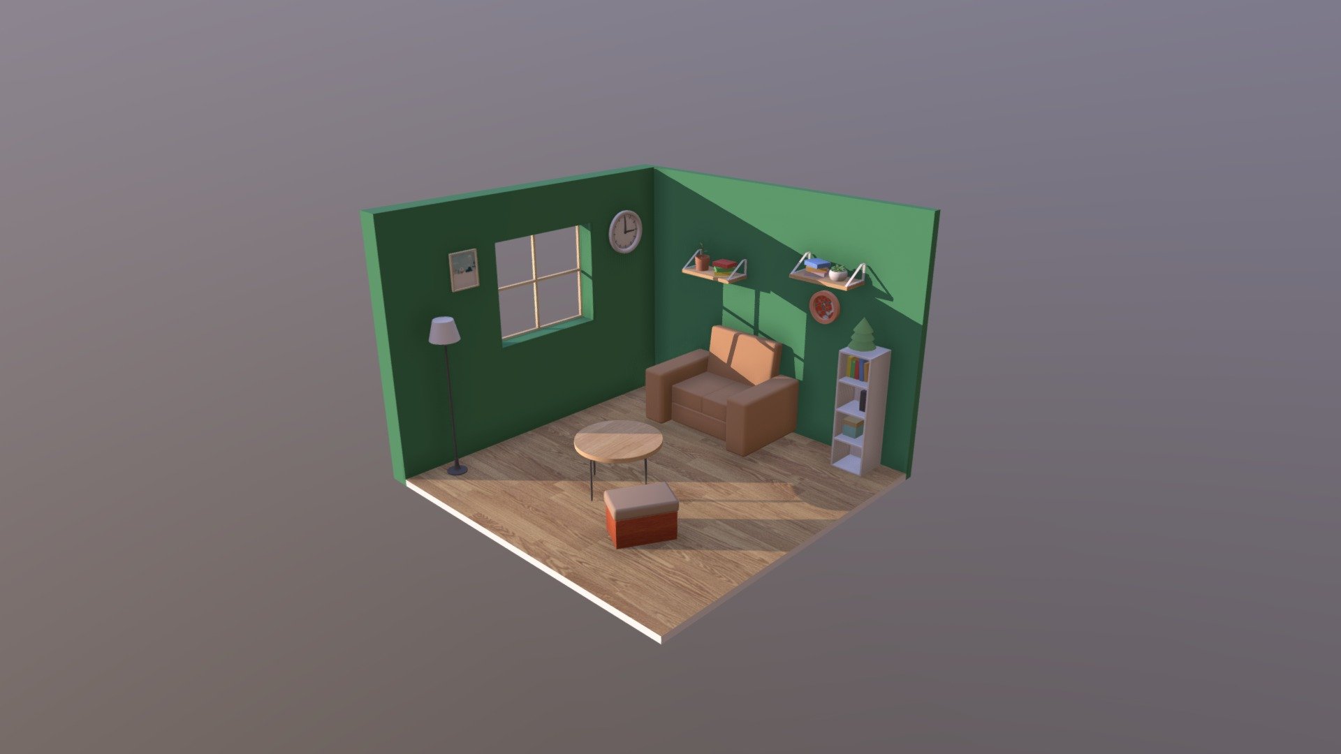 room - Buy Royalty Free 3D model by Hedgehog Boo (@softstar79) [b3880b9 ...
