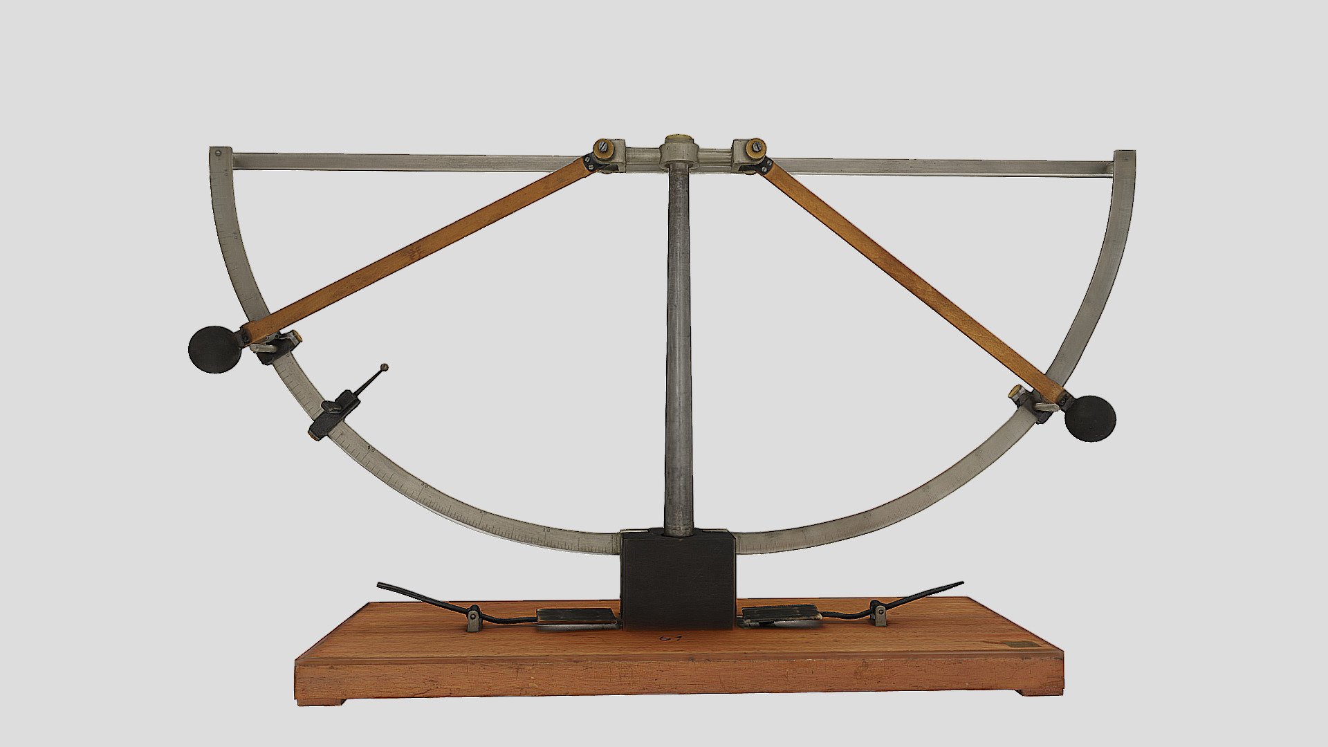 Double sound pendulum according to Wundt - 3D model by Center for the ...