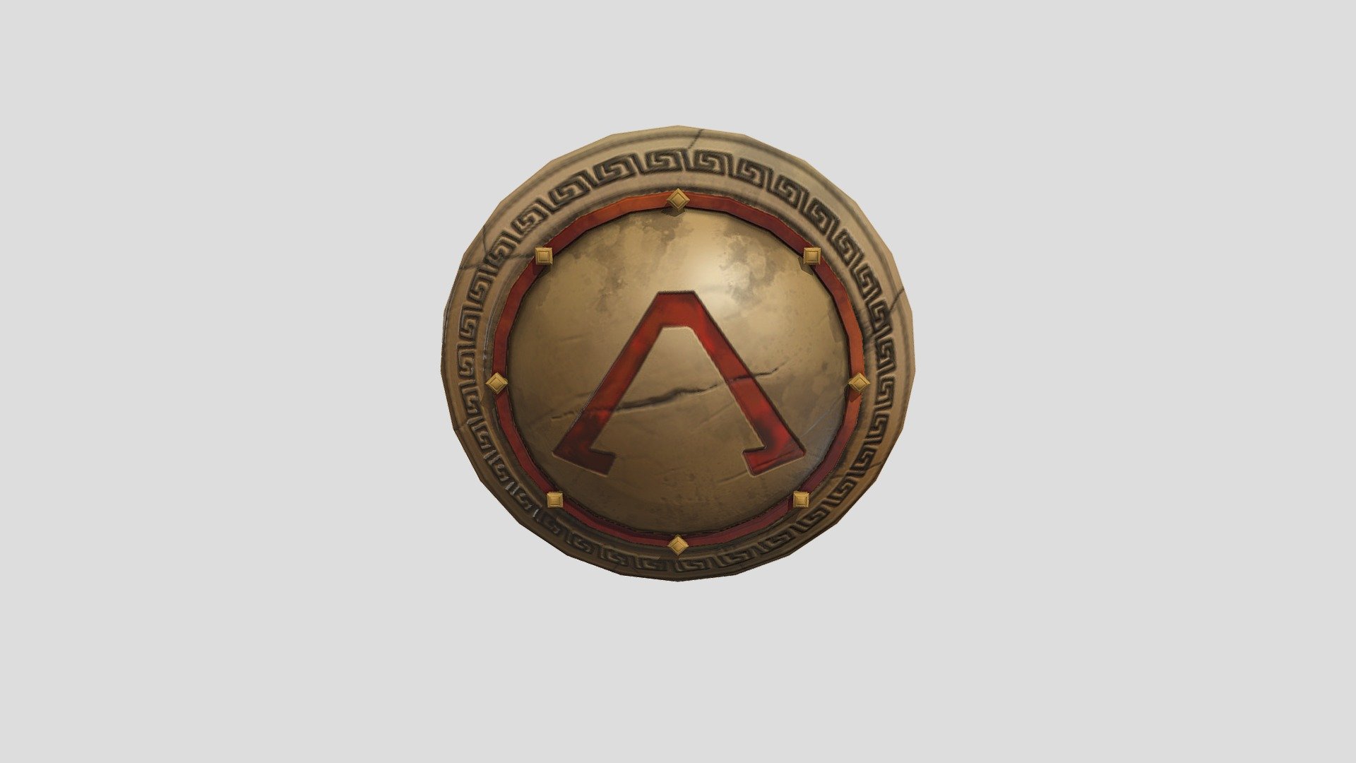Spartan Shield - 3D model by tsehov [b38be34] - Sketchfab