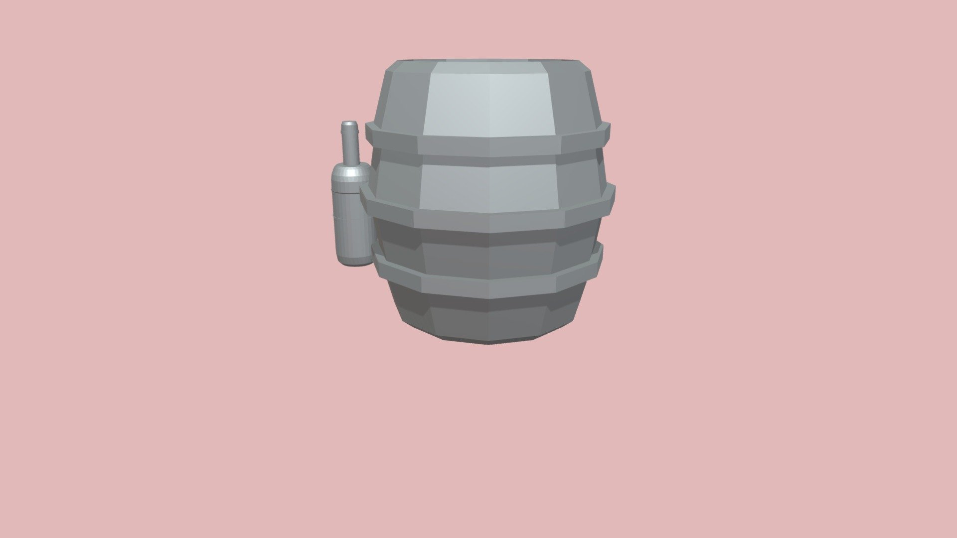 barrel - 3D model by luce__carmen [b38c93f] - Sketchfab