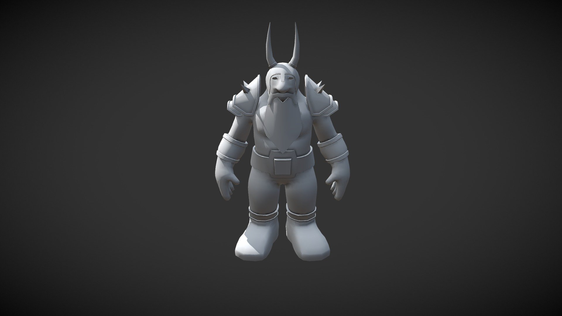 Dwarf With Extra Armor - 3D model by TacticalMinionz [b38e022] - Sketchfab