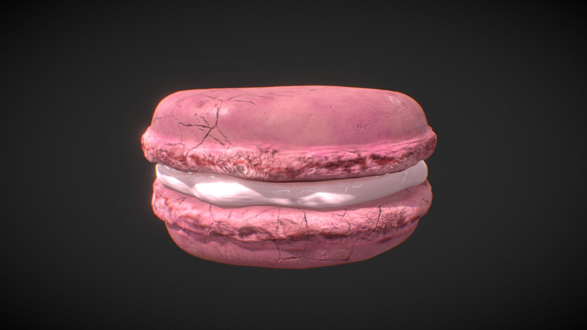 MACARON - 3D model by MADALINA URSU (@MADALINAURSU) [b38ea6a] - Sketchfab
