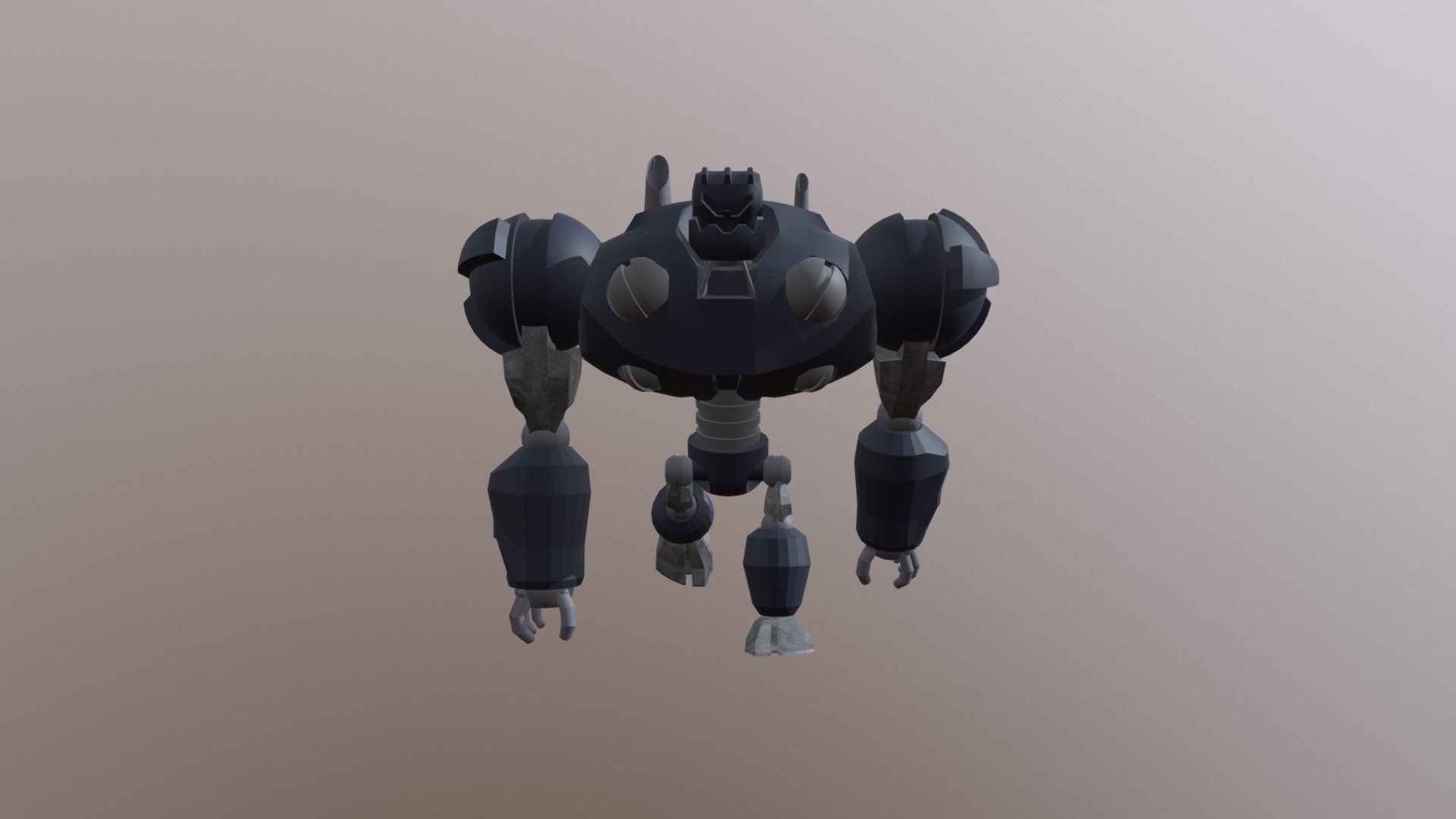 Final Robot Rig Walk - 3D model by sahmu79 [b38f3d8] - Sketchfab