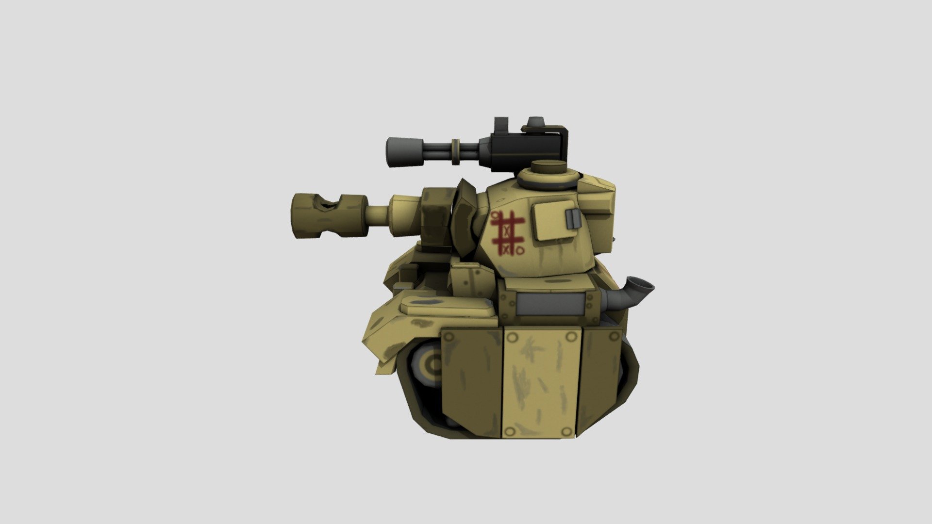 Tank Assignment - c023629j - 3D model by DanSm1l3r [b3908a2] - Sketchfab