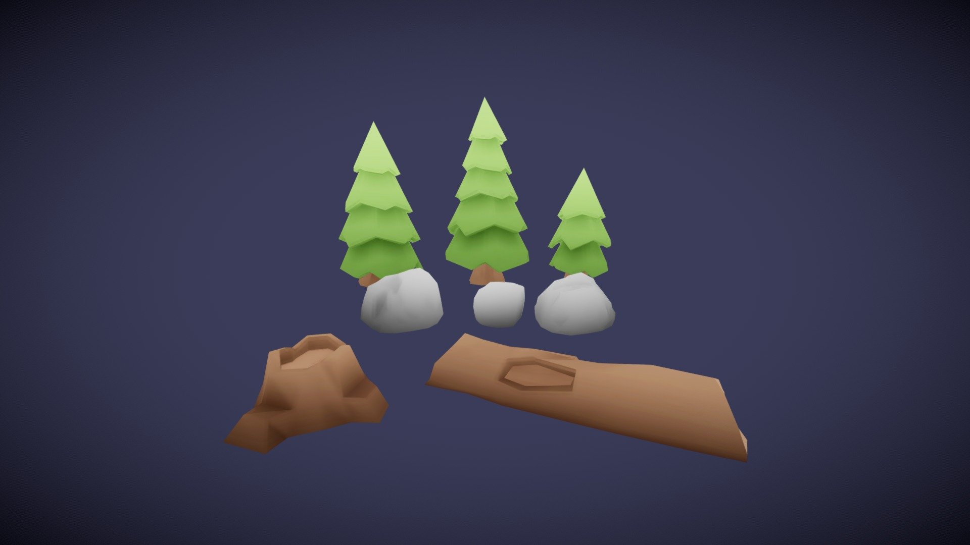 Stylized Environment Pack [Free] - 3D model by ZelivisionStudio ...
