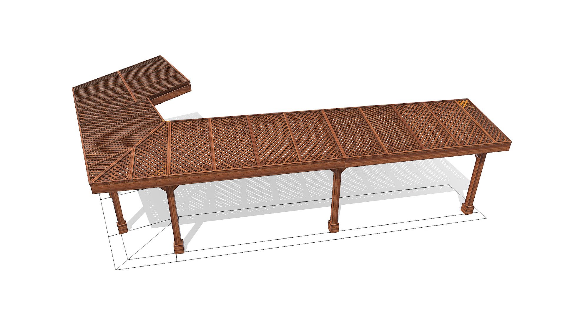 Custom Trellis Project - 3D model by FR- Conceptual Engineering by RB ...