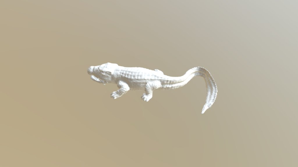Croco - 3D model by momo_evol [b39449f] - Sketchfab