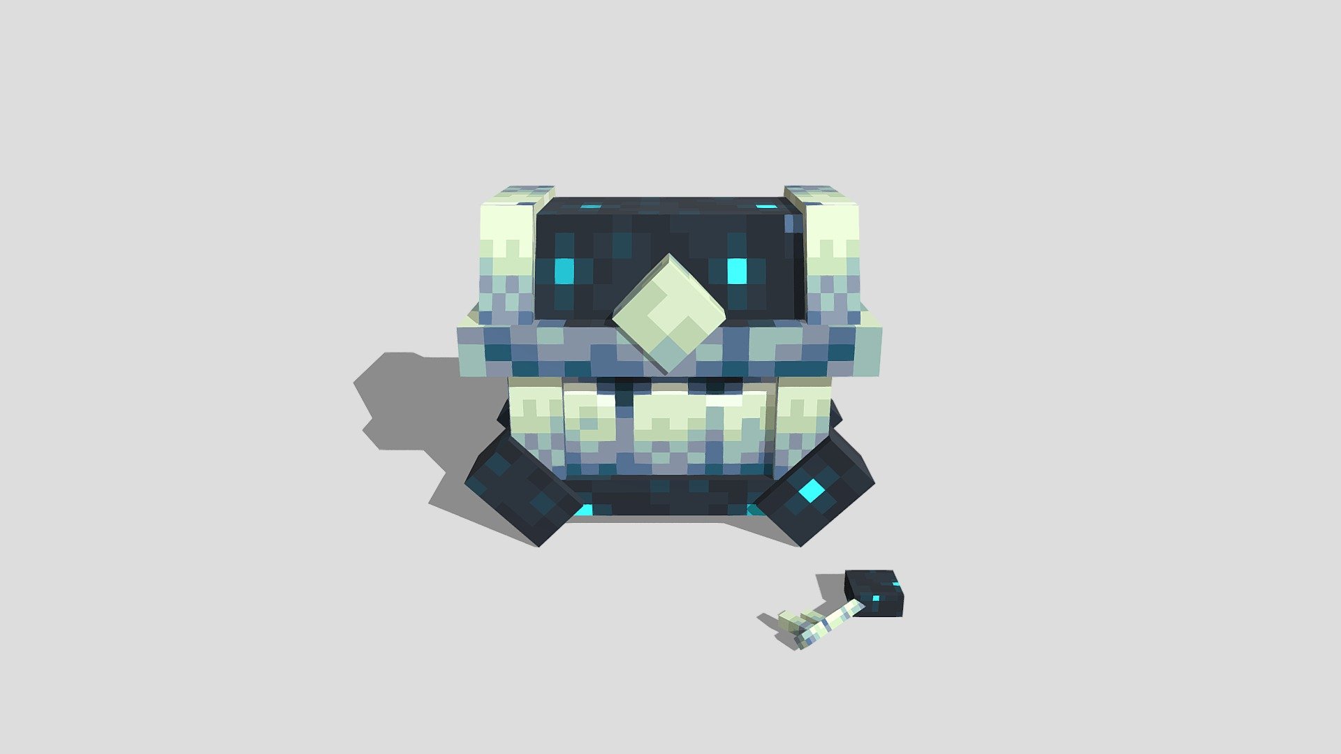 Sculk Crate - 3D model by Nyux xi (@Nyuxxi) [b39be3d] - Sketchfab