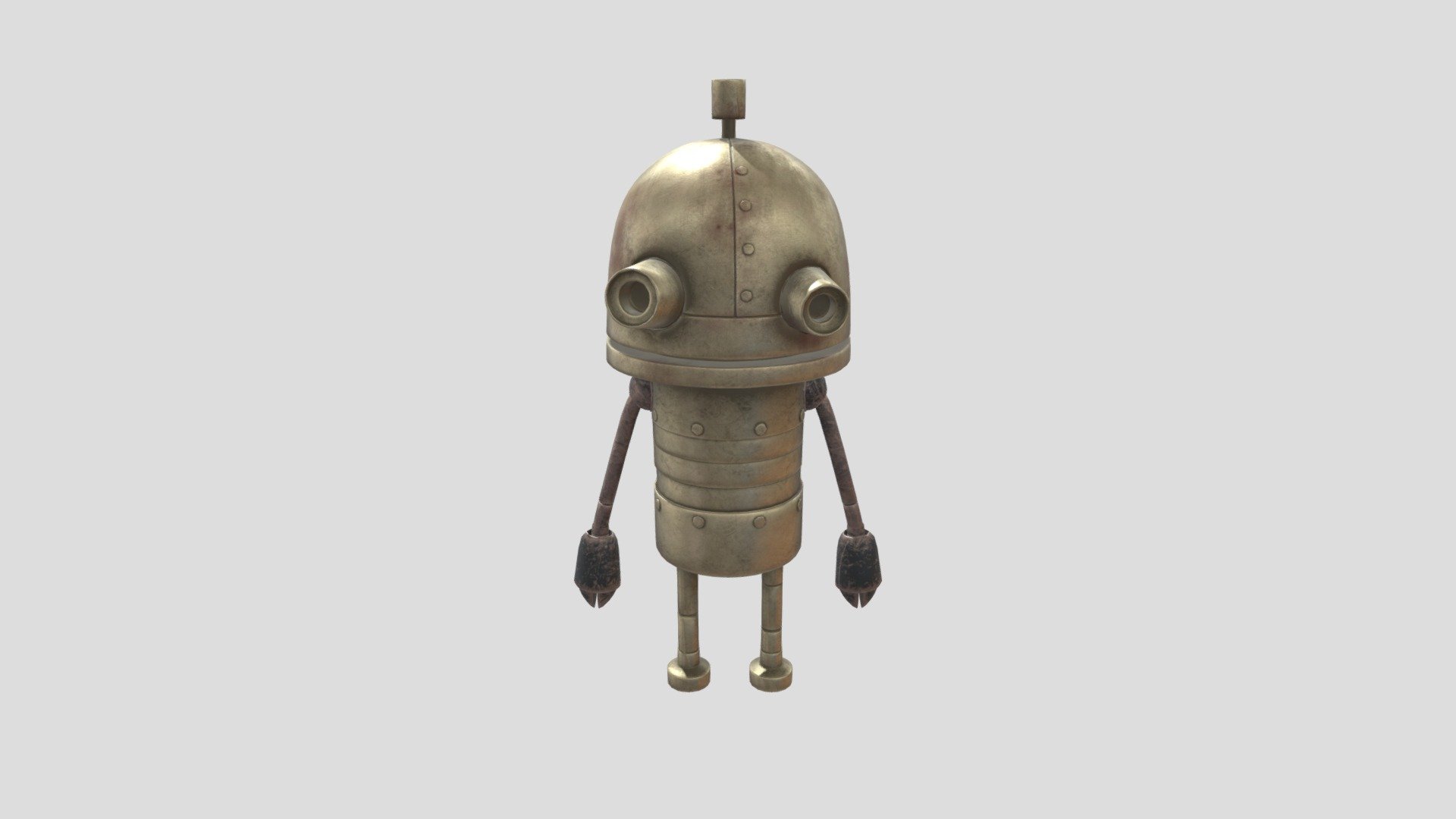 Joseph - Machinarium Game - Download Free 3D model by Erfan Sheikh ...