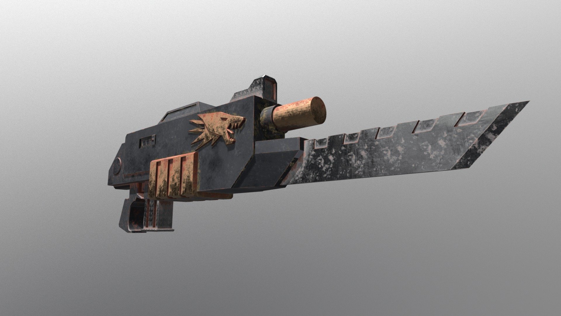 Warhammer 40k gun - 3D model by KREO creadores multimediales ...