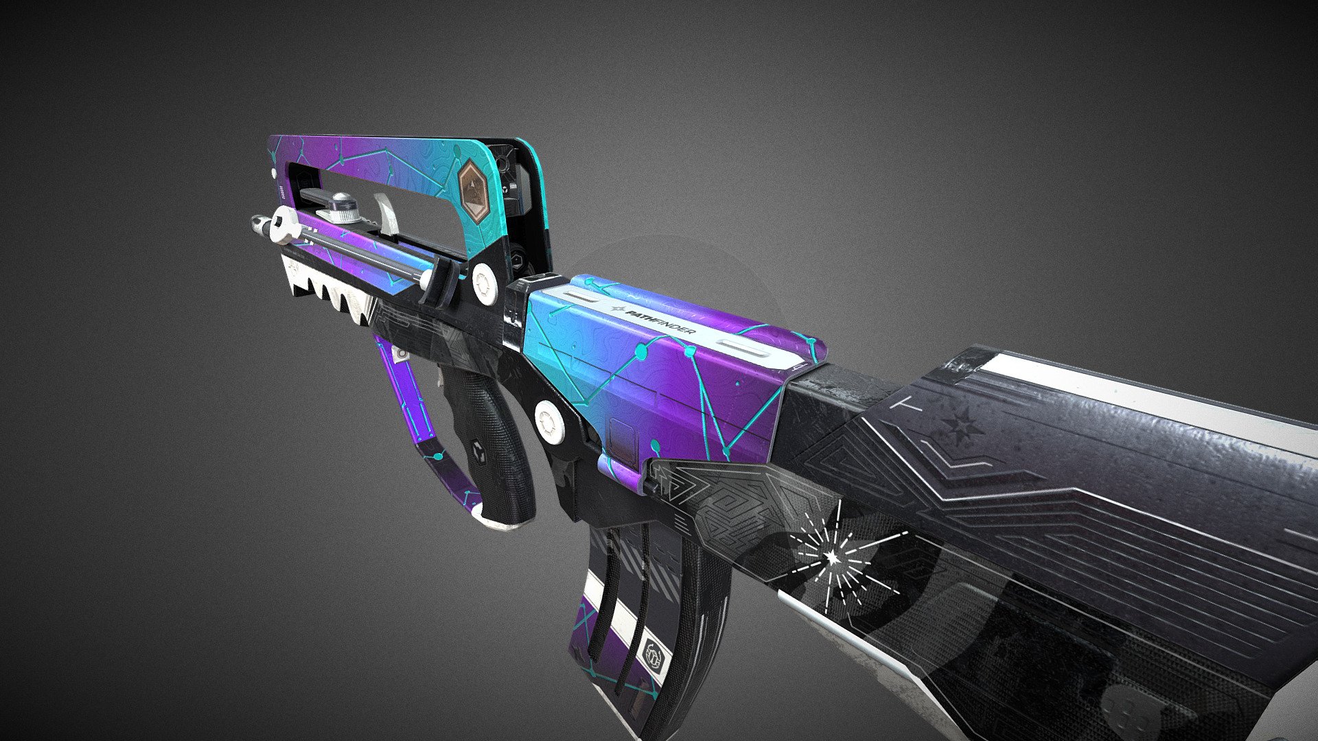 Famas - Pathfinder - 3D model by tanapta [b39e4a6] - Sketchfab
