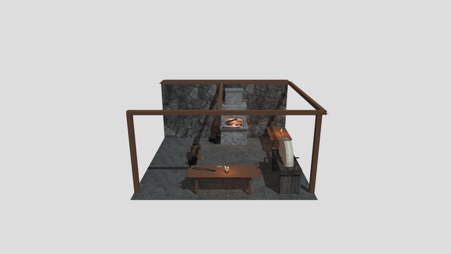 Kyle Langford SGD101 Task 3 Diorama - 3D model by excessdenied [b39f2b8 ...