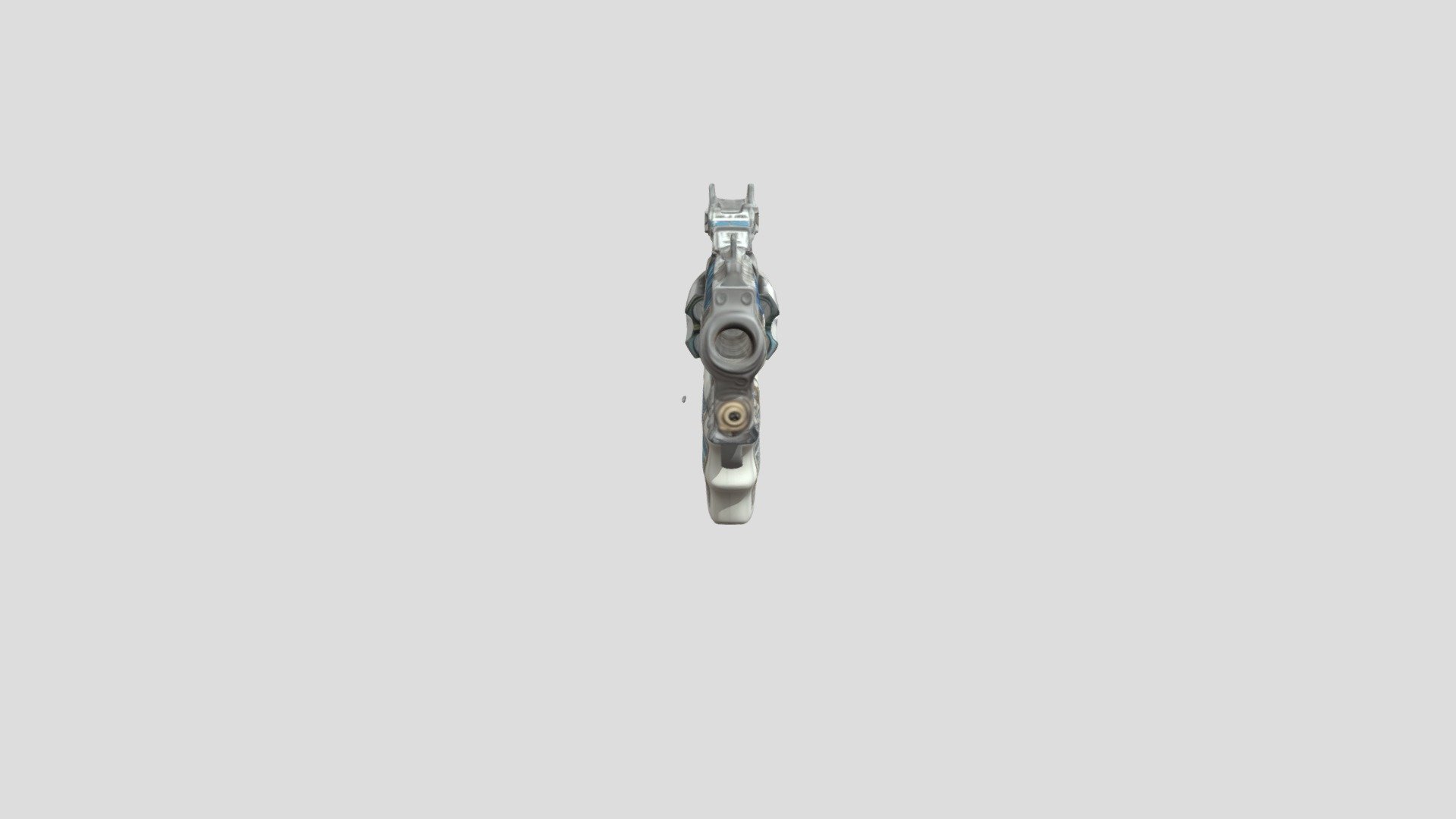 Cybernetic Revolver - 3D model by Ivan (@contarronca) [b39fc1d] - Sketchfab