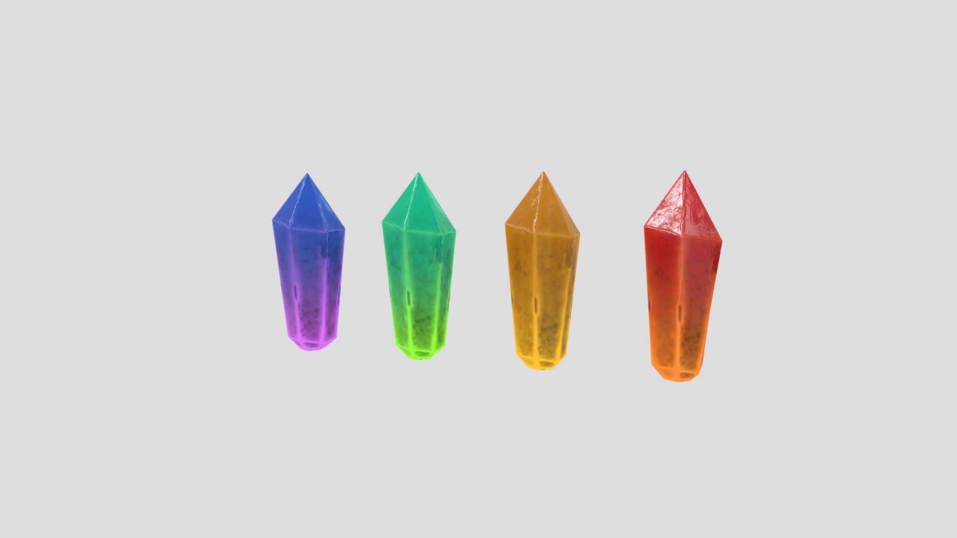 Stylised Crystal Texture Tests - Download Free 3D model by ...