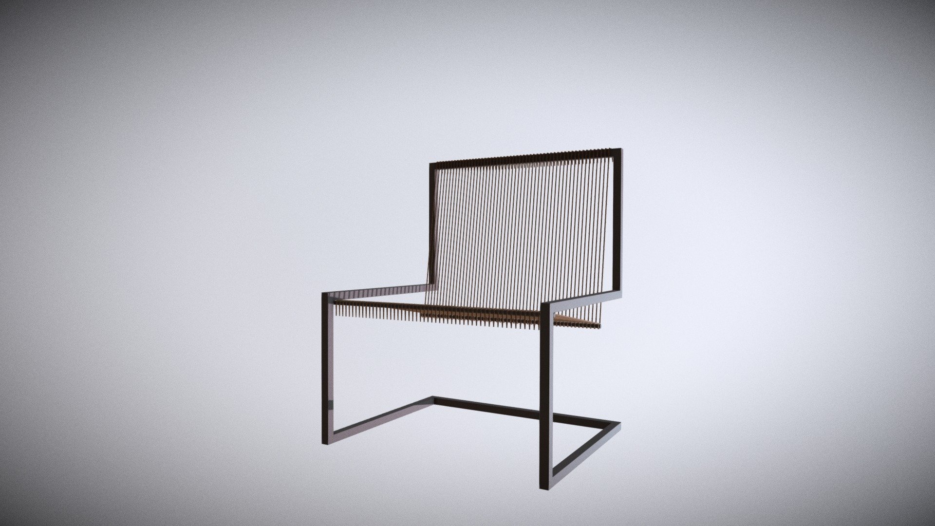 Structural Chair - 3D model by girtenbn [b3a1d5e] - Sketchfab