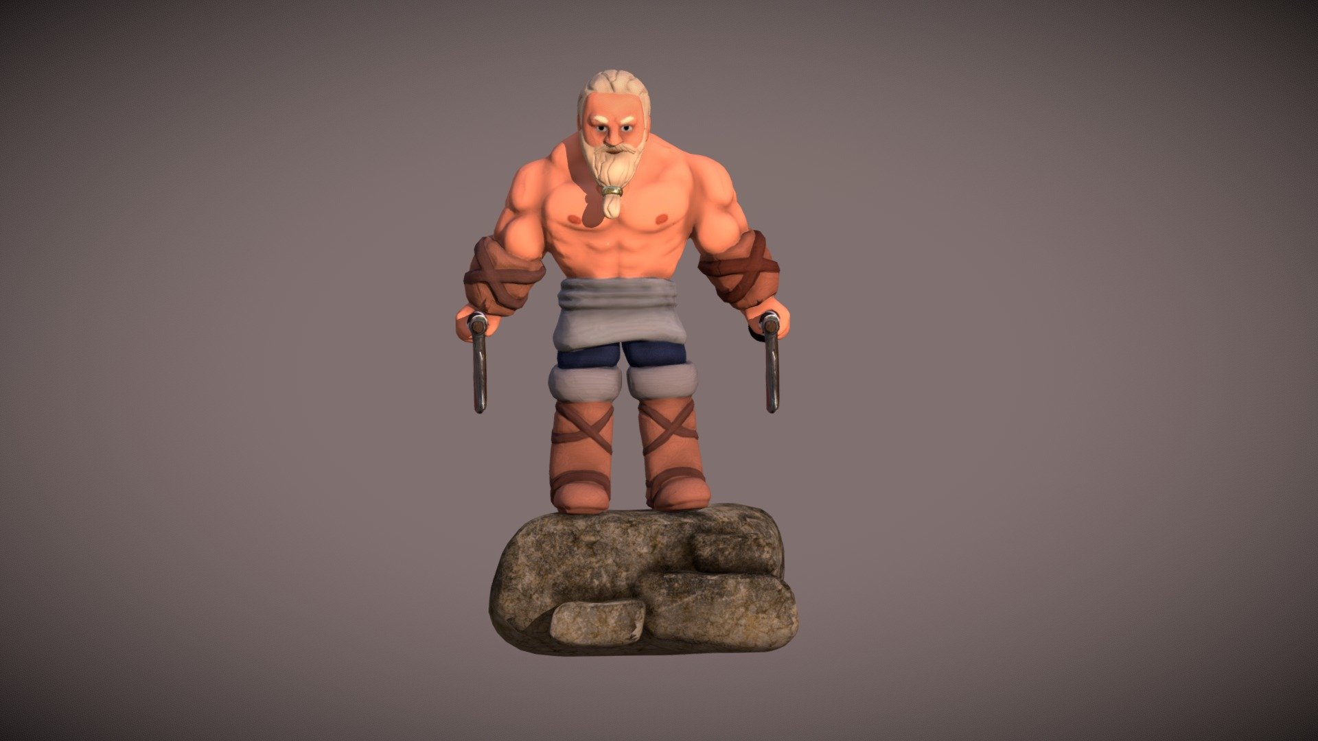 Low Poly Viking - 3D model by esquimo55 [b3a2c6f] - Sketchfab