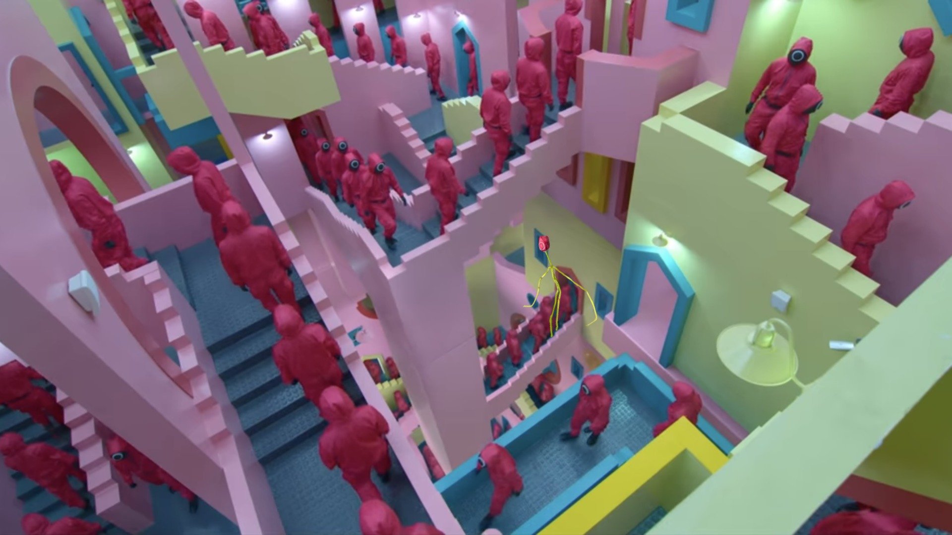 Squid Game - Circle - 3D model by MetaPublic [b3a3baf] - Sketchfab