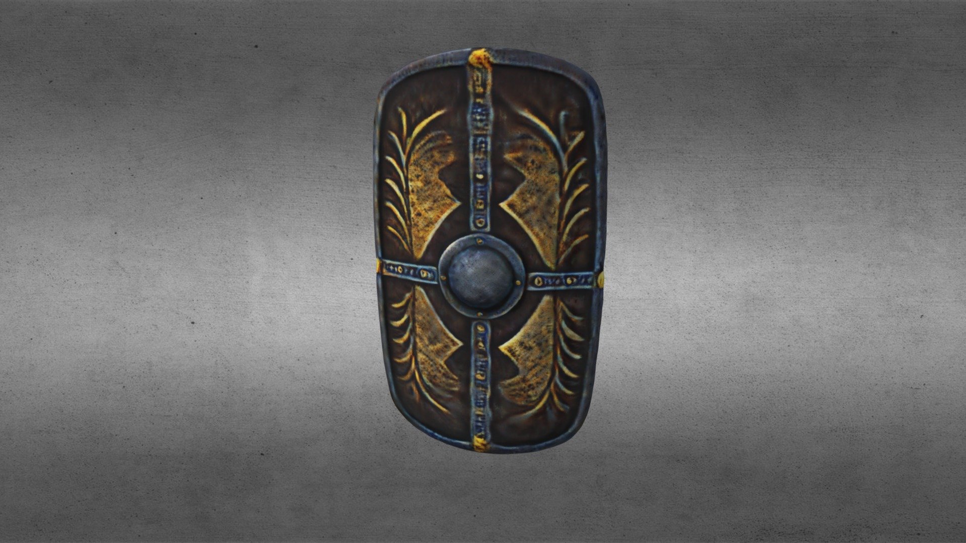 Rectangular shield - Download Free 3D model by stratovarius1980 ...