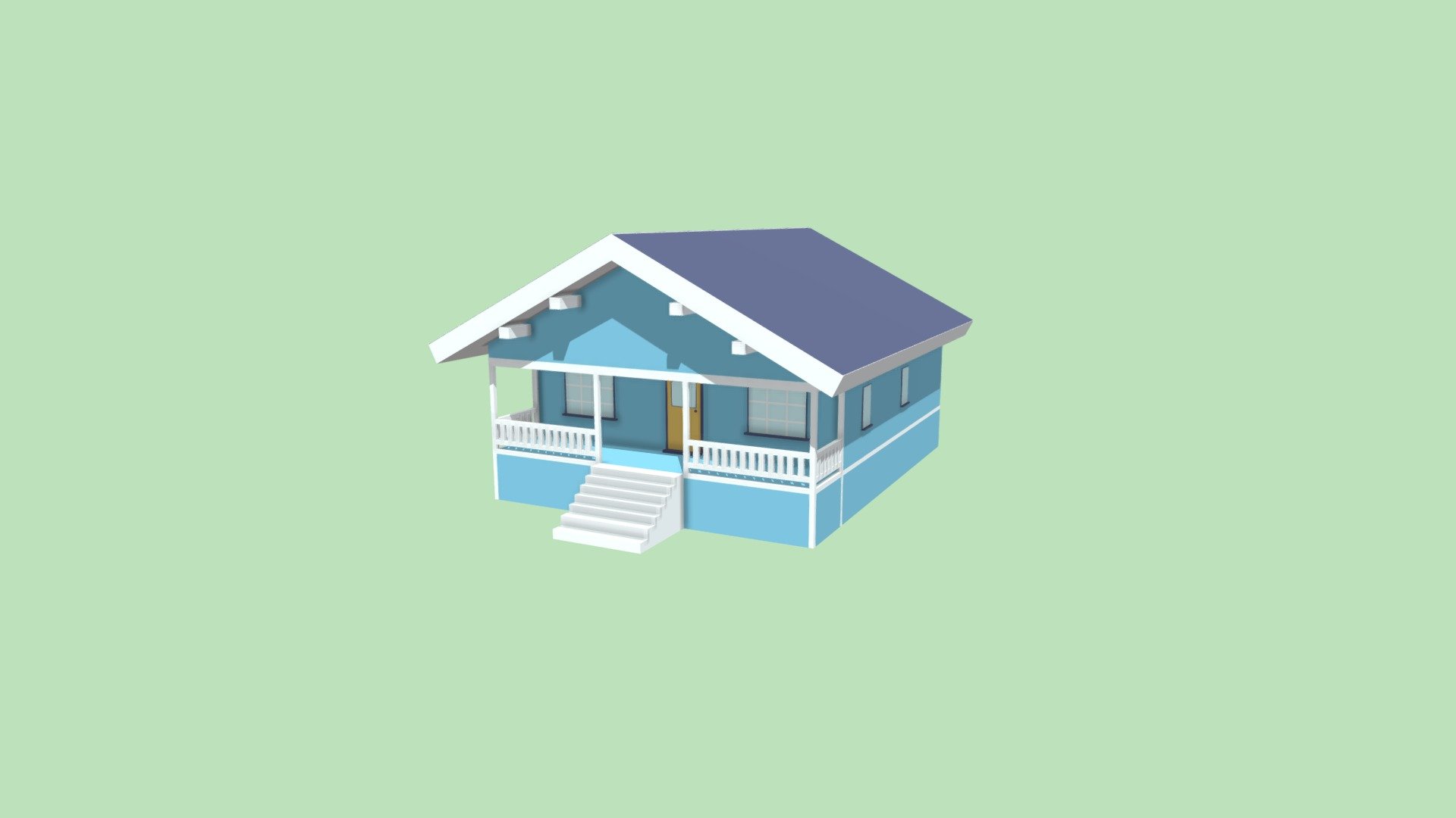 Small Low Poly House - Download Free 3D model by MrAeterna [b3a6cff ...