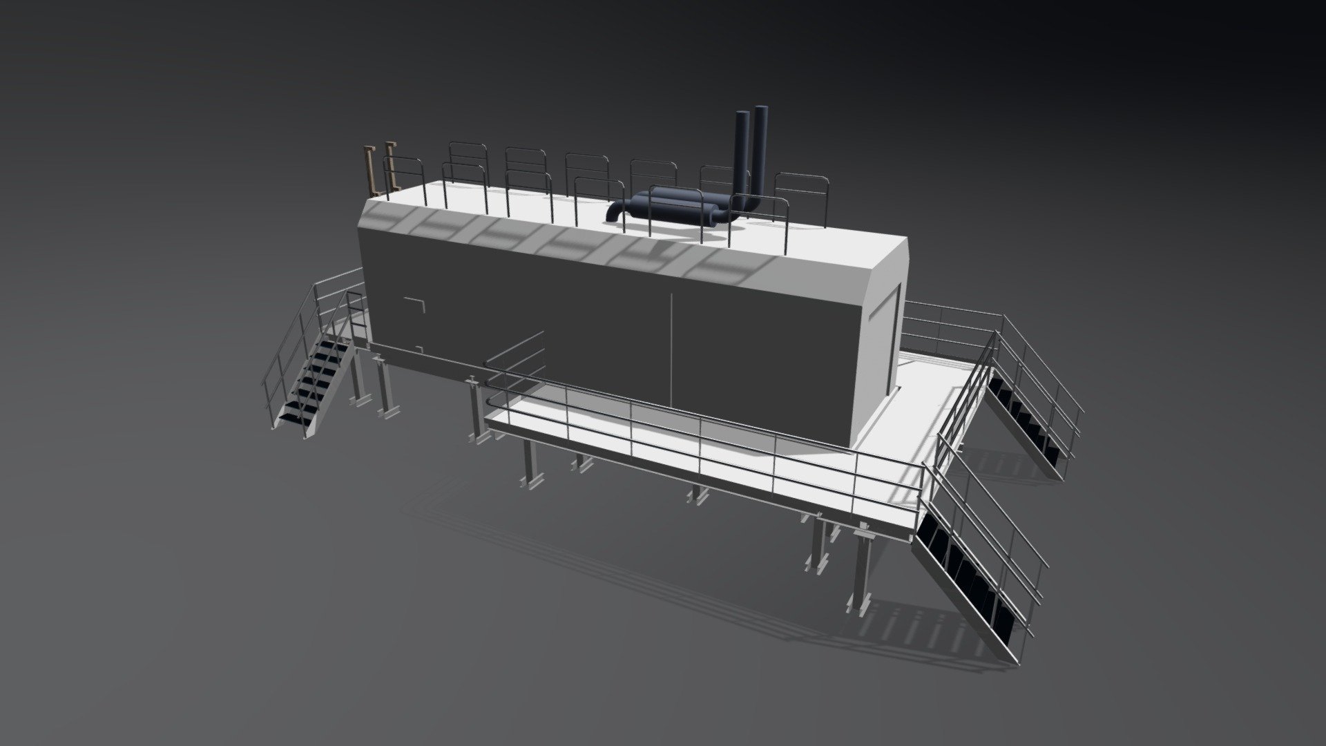 Control- Building- Type-2 - 3D model by Digital BIM Solutions ...