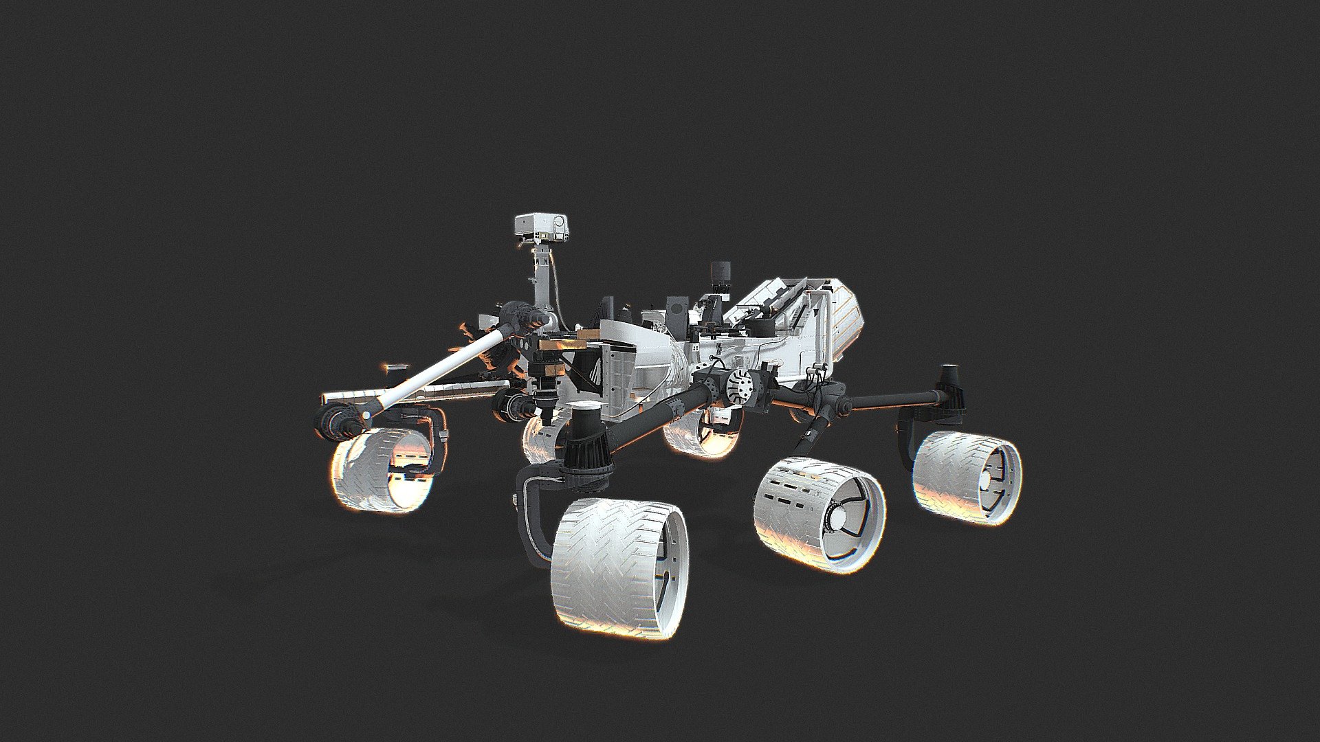 Curiosity Rover - 3D model by Penta Project (@Pentaproject) [b3a794a ...