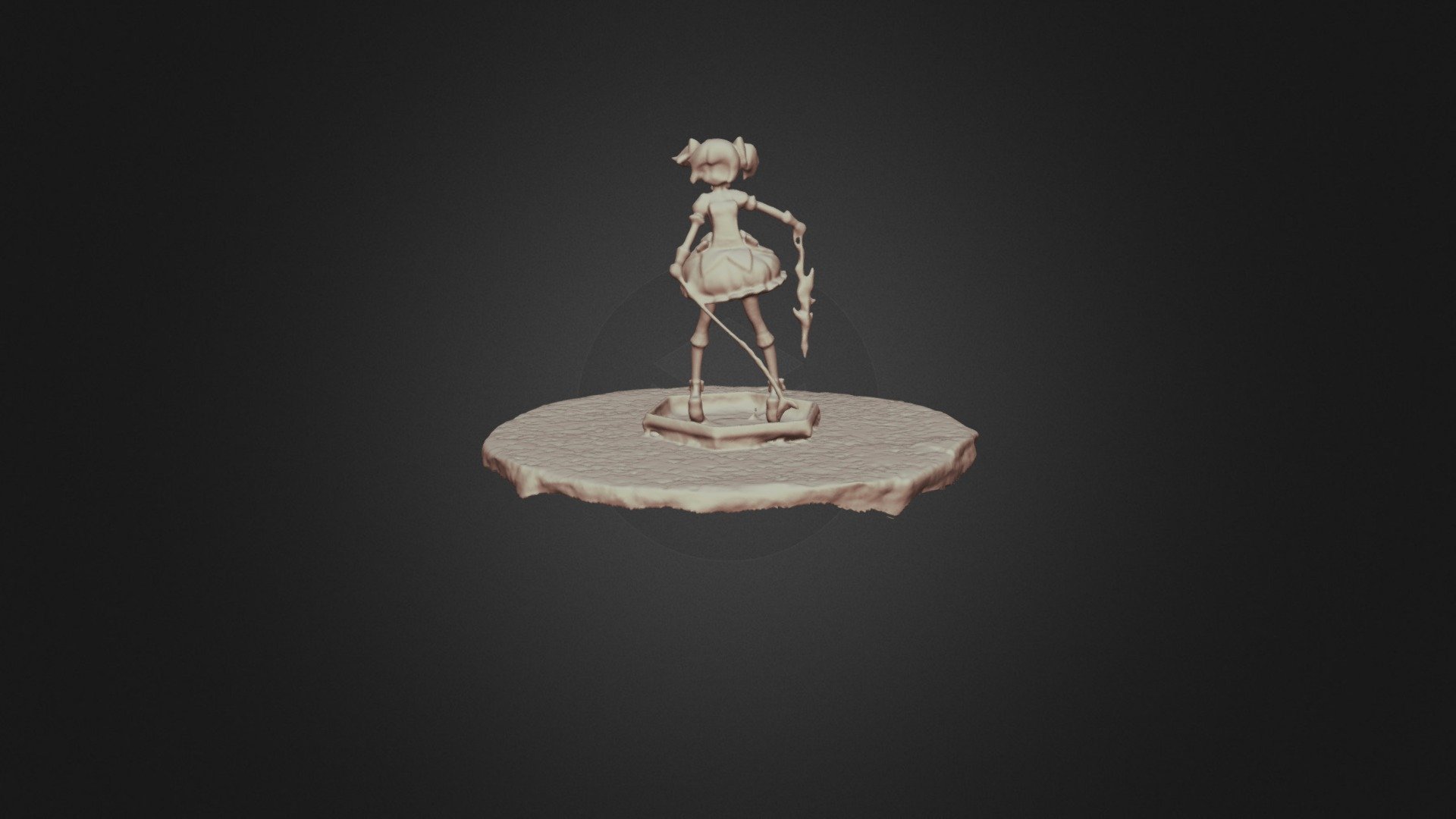 magicgirl - 3D model by keennddy [b3a8bbf] - Sketchfab