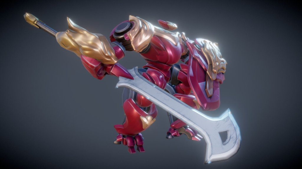 Valiant Class Mech - Shardbound - 3D model by Spiritwalk Games ...
